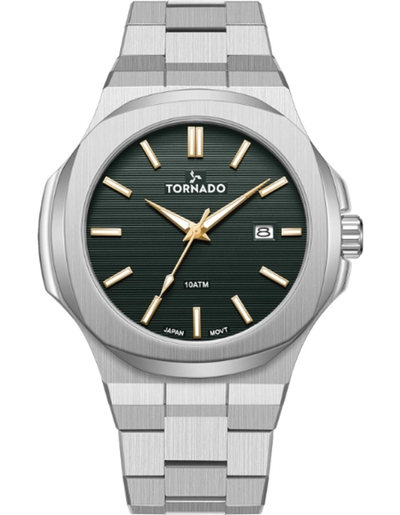 Buy Tornado AURORA EON Men's Analog Jungle Green Dial Watch - T21001 ...