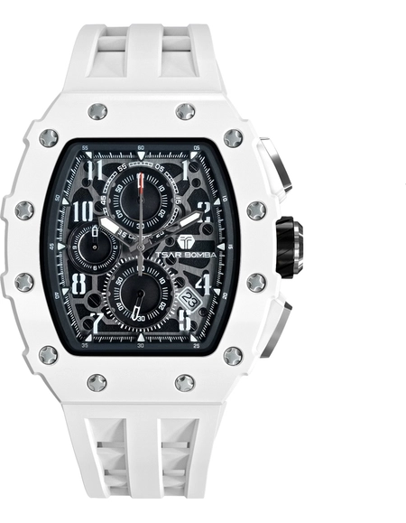 Shop TSAR BOMBA Watches for Men's UAE, Men's Quartz Watch Black Dial ...