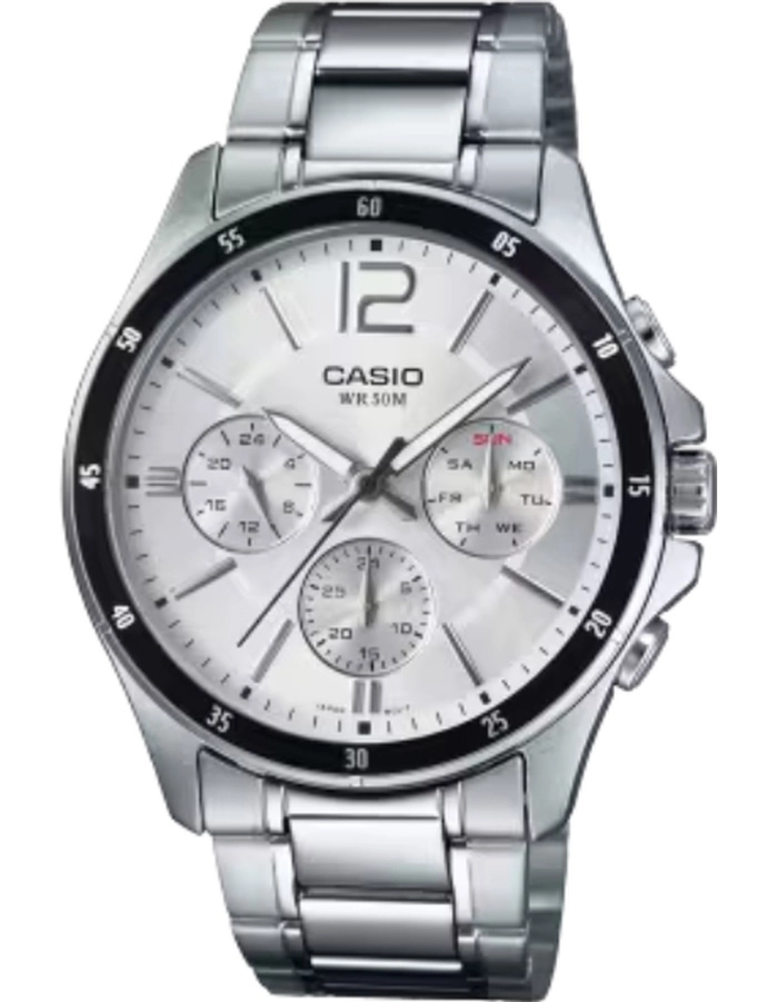 Buy Casio Watch for Men's Analog White Dial Watches Online Kuwait - MTP ...