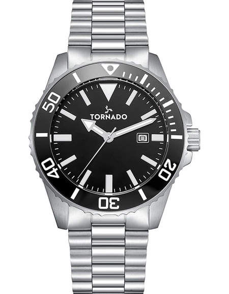 Buy Tornado Lumina Analog Men's Black dial Analog watch - T22001-SBSB